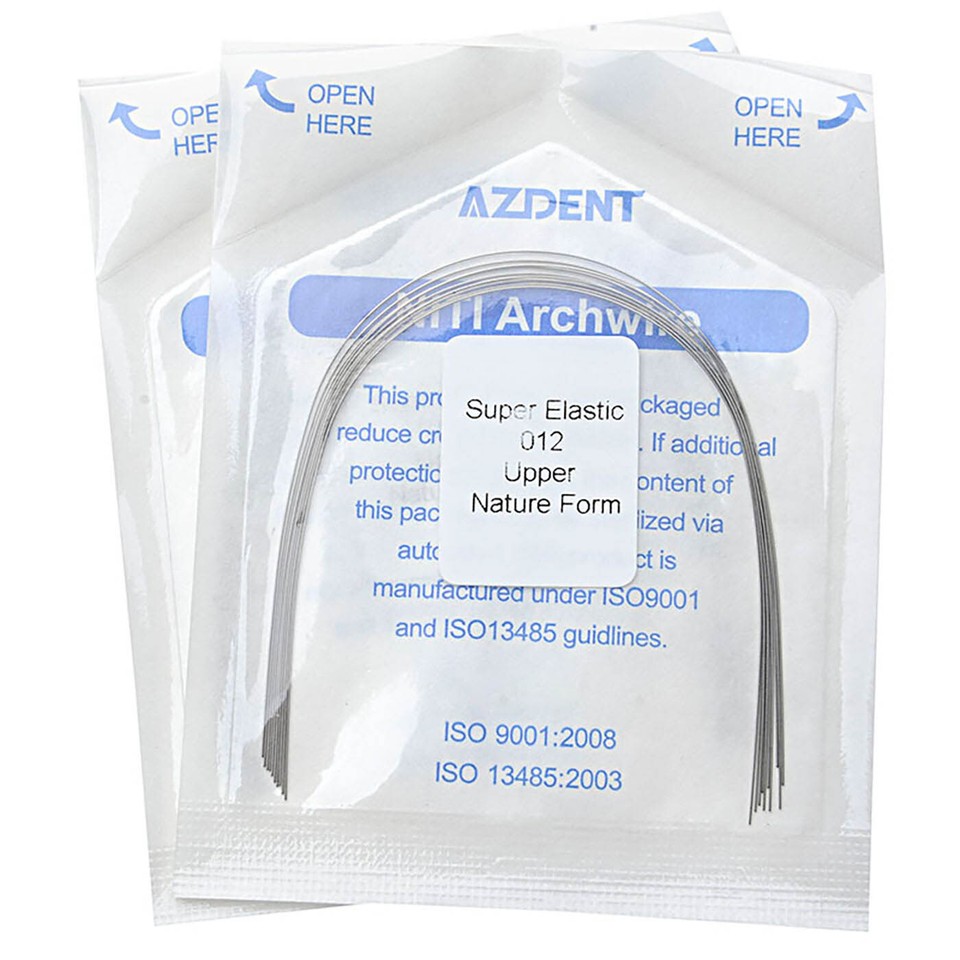 AZDENT Dental Ortho Niti Super Elastic Arch Wires Round/Rectangular ...