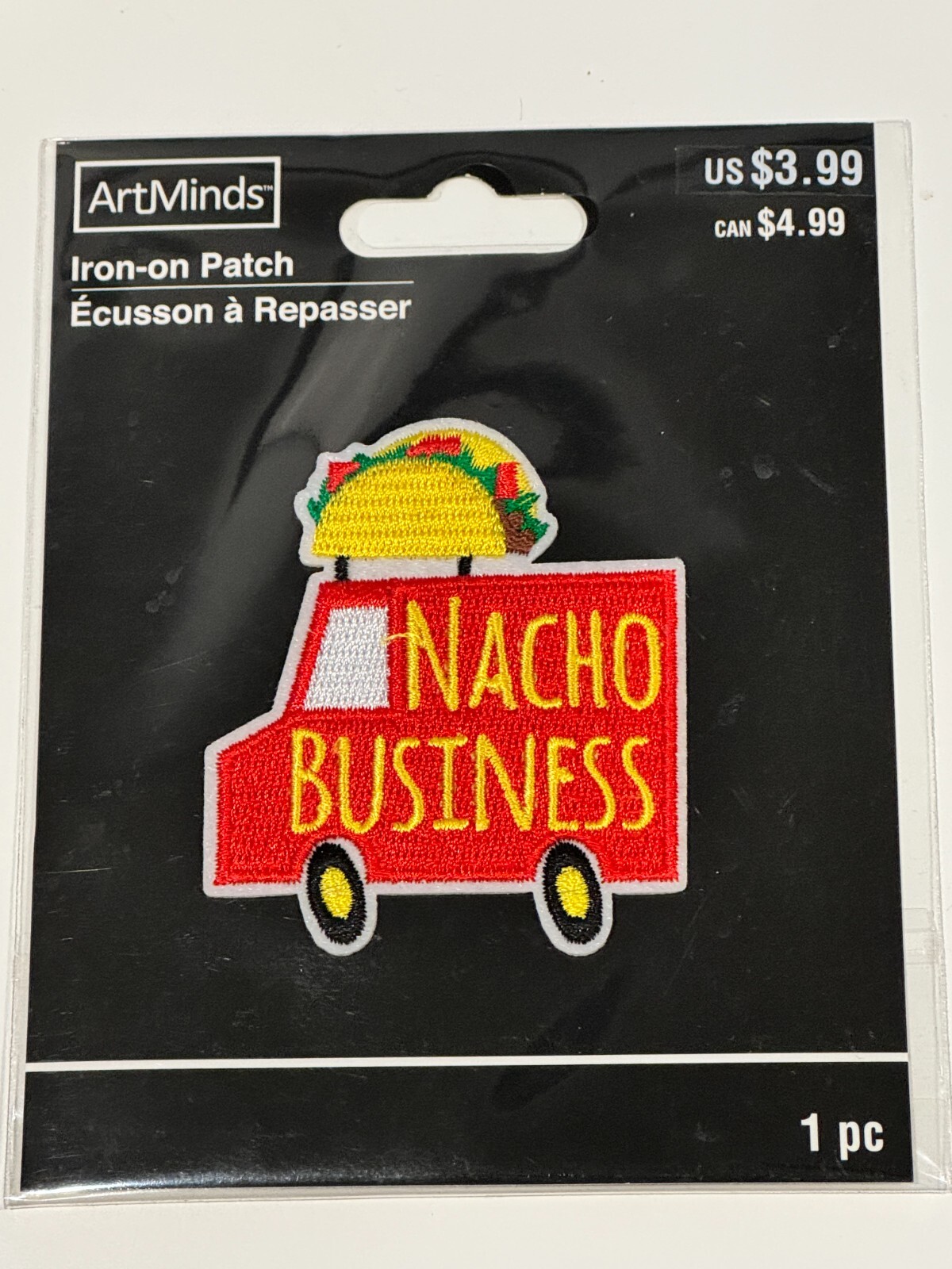 NACHO BUSINESS IRON-ON PATCH BY ARTMINDS NIP | eBay