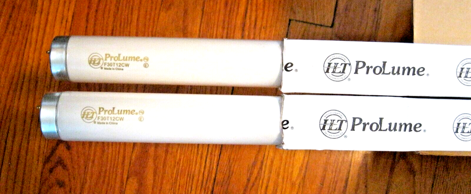 PROLUME F30T12 CW Fluorescent Tube Light Bulb Lamp 30W 36 in 3' Ft ...
