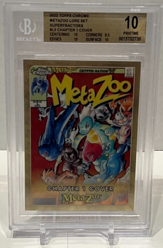 MetaZoo-Topps Chrome Series 0 - Lore L5-Chapter 1 Cover 1/1 ...