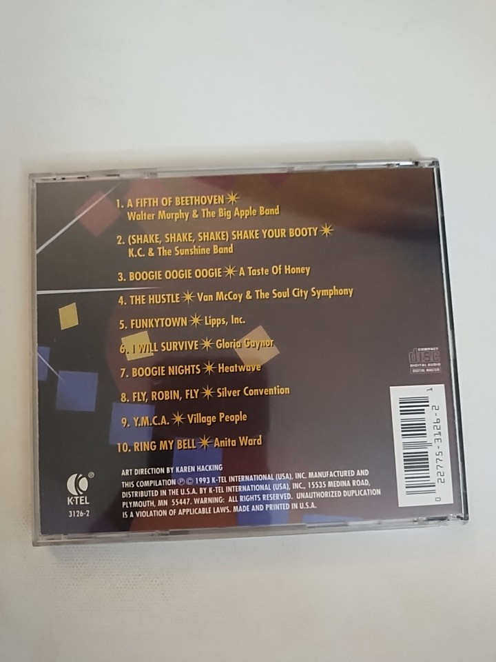 Discomania [K-Tel 1993] by Various Artists (CD, Apr-1997, K-Tel ...