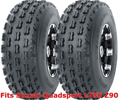 (2) WANDA ATV tires 19x7-8 19x7x8 Suzuki Quadsport LT80 Z90 P327 | eBay