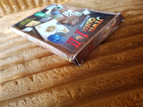 JEWEL QUEST SOLITAIRE I And II PC CD-ROM Video Game Disk B2GO | eBay