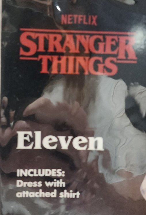 Stranger Things Eleven Adult Large L 12-14 Spirit Halloween Costume ...