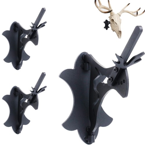 Skull Hanger European Mount Adjustable Bone Bracket Trophy Mounts for ...