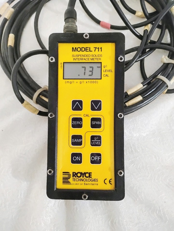 Royce ITT, Model 711/71, Suspended Solids Interface Level Analyzer ...