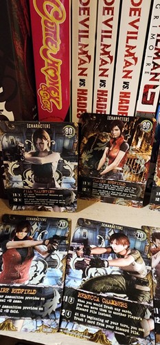 Lot Of Resident Evil Deck Building Alliance TCG Game (16 In LP, MP ...