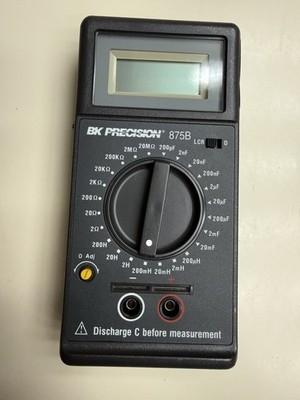 BK Precision 875B LCR Digital Meter Inductance Capacitance Resistance ...