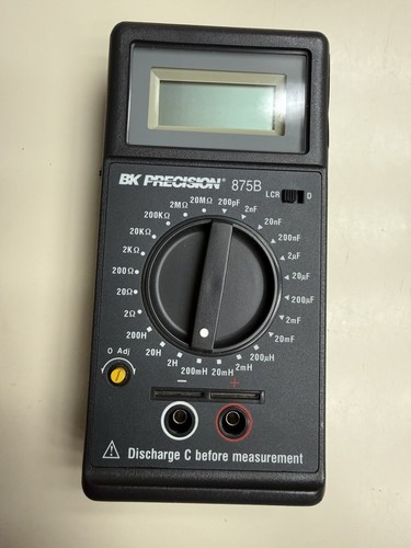 BK Precision 875B LCR Digital Meter Inductance Capacitance Resistance ...