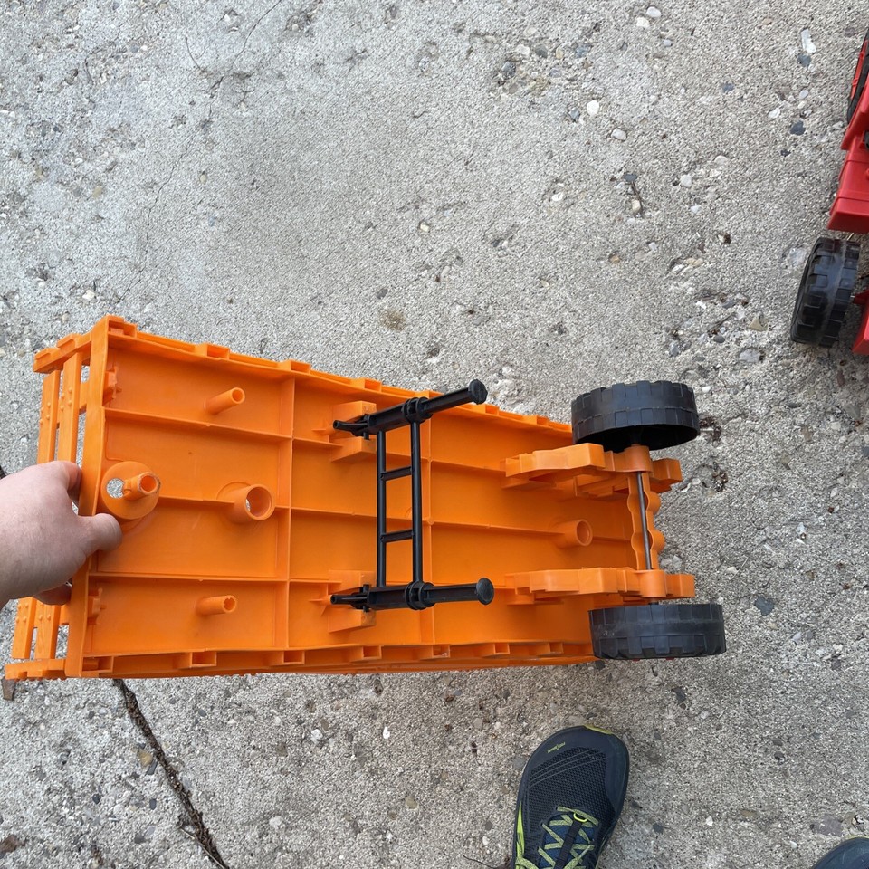 VINTAGE 1960'S REMCO TUFF BOY 6 WAY TRUCK 3 FT LONG! PLASTIC Doesnt ...