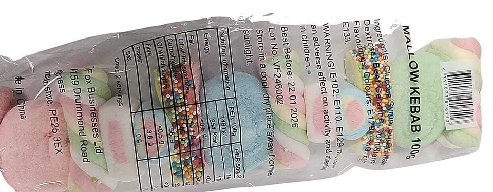 Marshmallow Gummy Candies Faces, Man Mallows, Kebabs & Sandwich Mallow ...