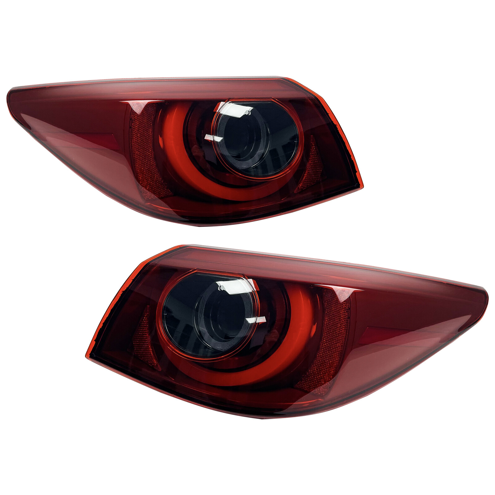 Fit 2018-2024 INFINITI Q50 Skyline V37 400R Style LED Red Tail Lights ...