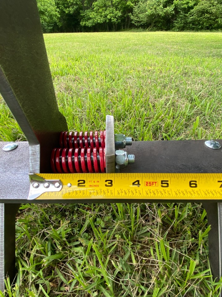 3/8"AR500 6"x12" Auto Reset Classic Popper Reactive Steel Shooting ...