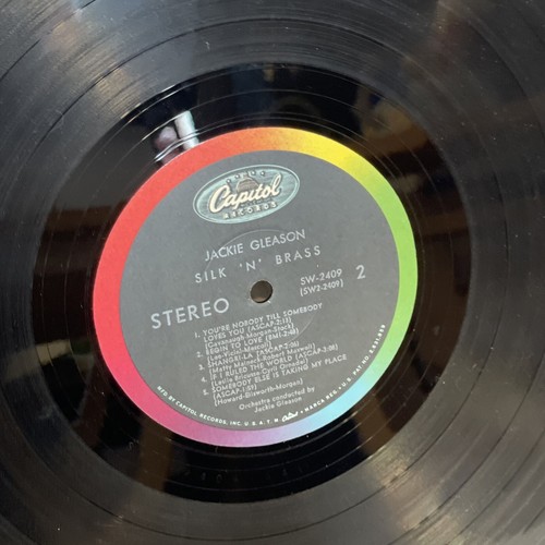 Jackie Gleason Silk 'N' Brass (Vinyl, 1965) Capitol Records SW 2409 VG+ ...