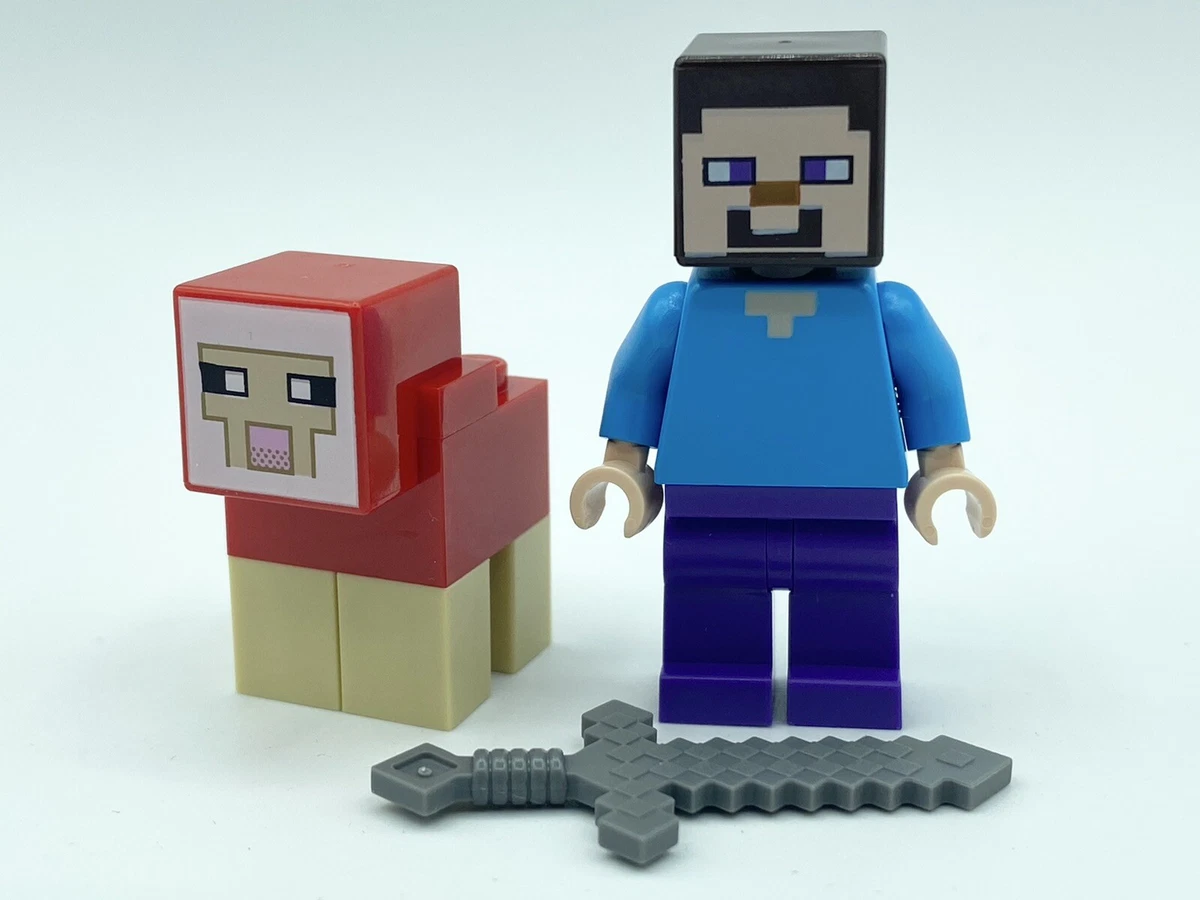 Lego Minecraft Steve Face