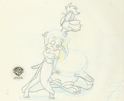 Animaniacs-Minerva- Original Production Drawing--Moon Over Minerva | eBay