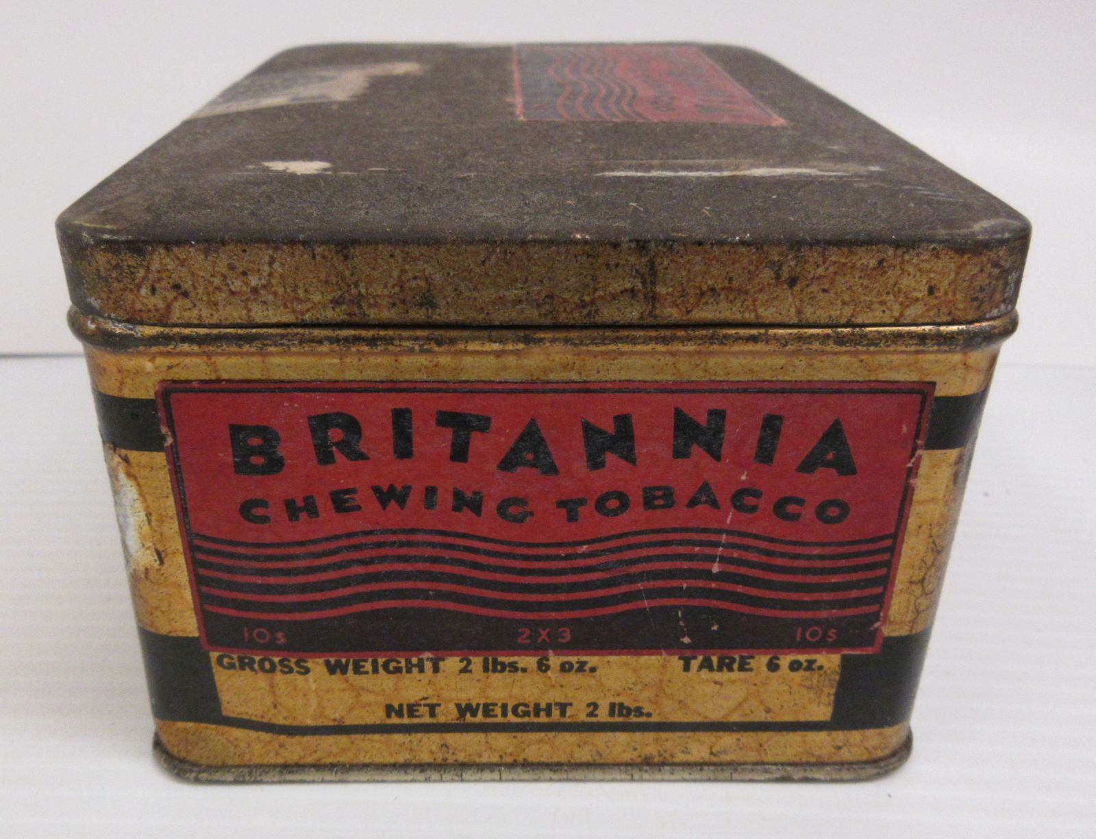 Britannia Chewing Tobacco Rock City Tin | eBay