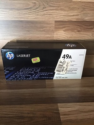 Genuine HP LaserJet 49A Black Toner Cartridge Q5949A New Sealed 2-5 ...