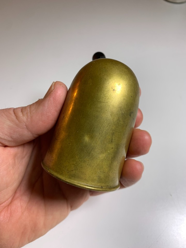 Rare BRASS Antique Metal Hearing Aid Aids Device Horn Trumpet London ...