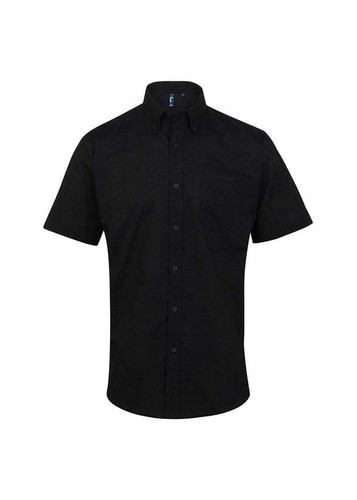 Premier Signature Oxford Short Sleeve Shirt PR236 | eBay UK