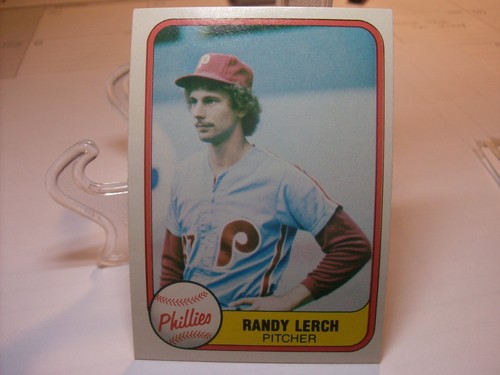 1981 Fleer Baseball Card #25 - Randy Lerch - Philadelphia Phillies ...
