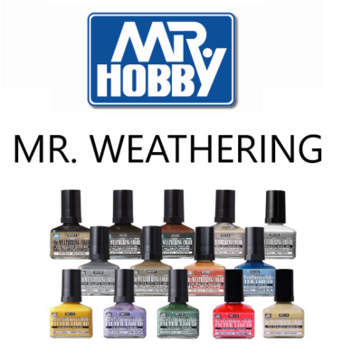 Mr. Hobby Mr. WEATHERING COLOR WC01-WC12 COMPLETE RANGE AVAILABLE YOUR ...