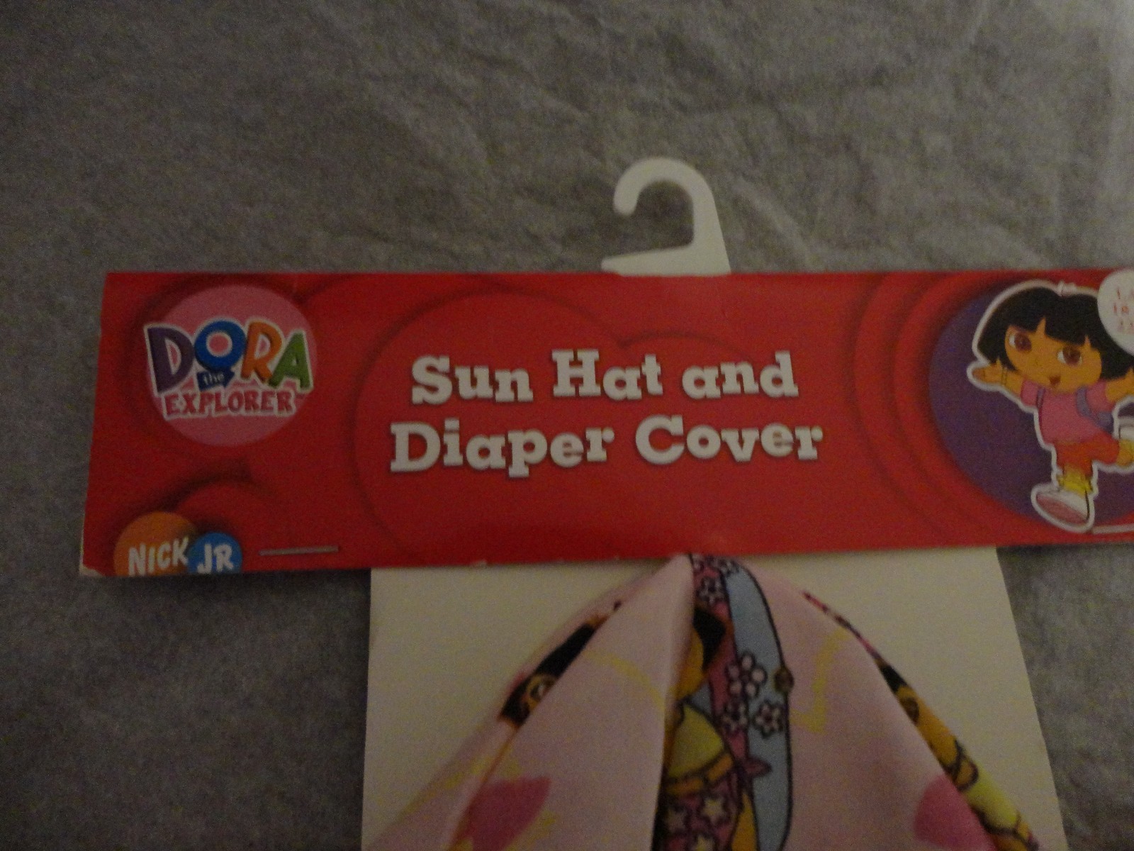 Girls Pink Dora the Explorer Sun Hat & Diaper Cover Medium, Large, X ...
