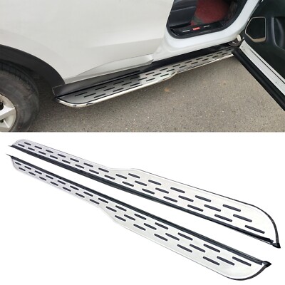 Fits For Land Rover Discovery LR4 2010-2016 Running Board Nerf Bar Side ...