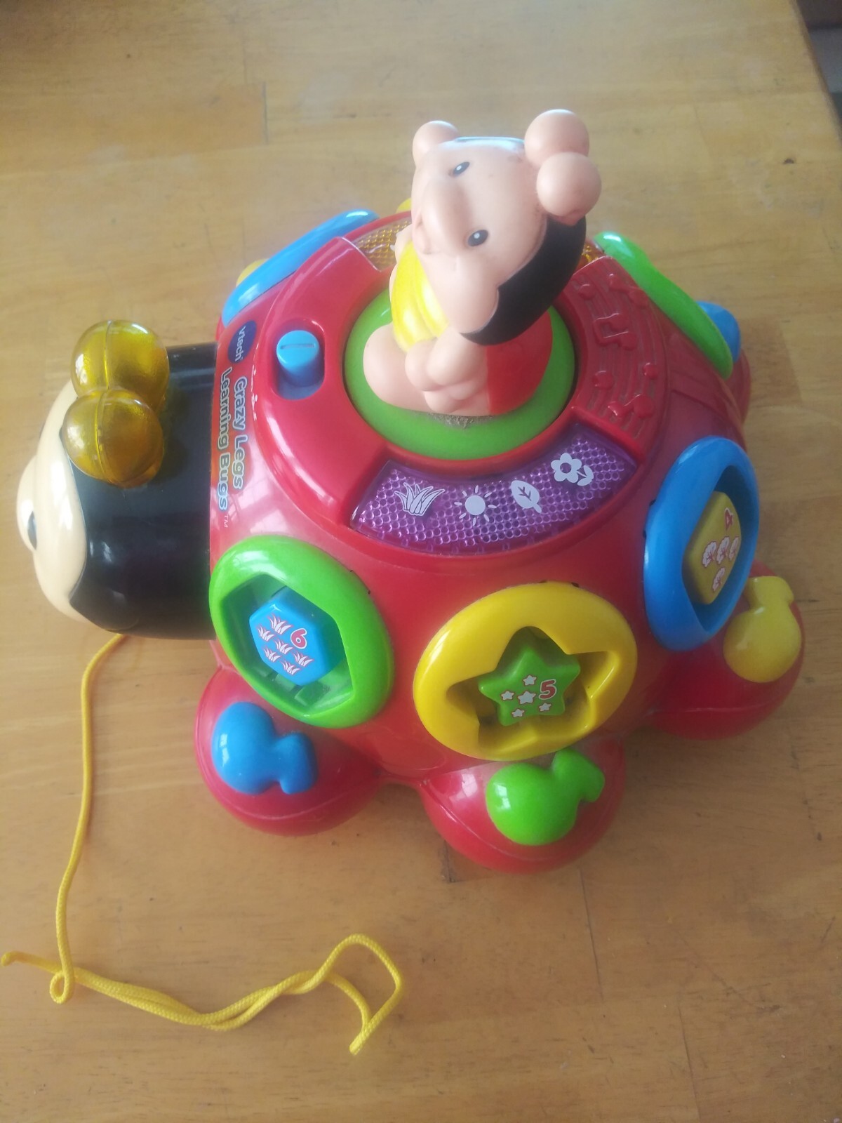 Vintage Vtech Ladybug Learning Pull Toy | eBay