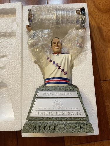 2003-04 Upper Deck Classic Portraits Bust Mark Messier Rangers Stanley ...