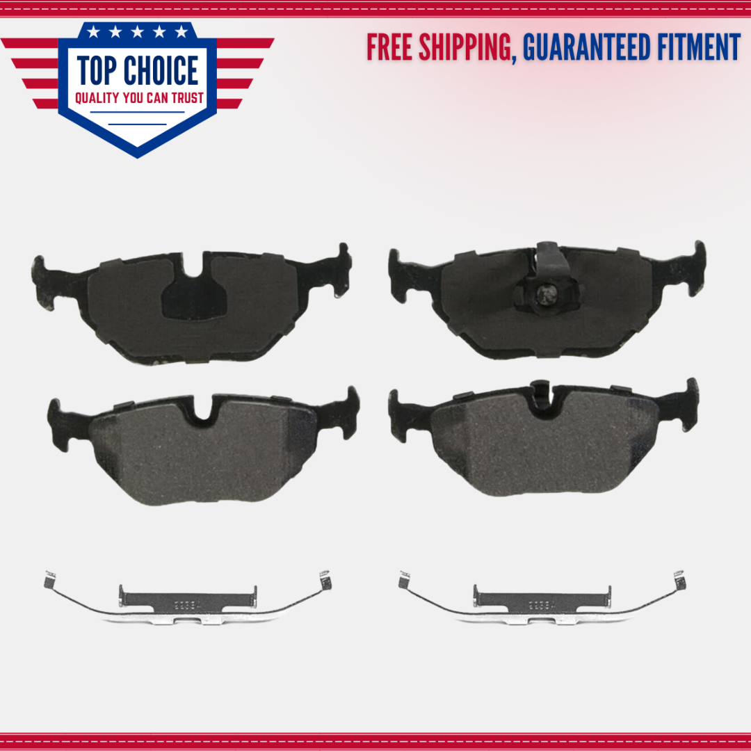 Rear Ceramic Brake Pads for BMW 318is 325i 320i 525i 530i 535i 540i ...