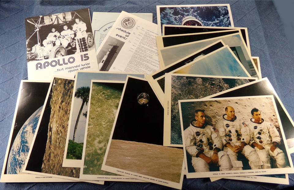 NASA Space Collection: Mercury Apollo Moon Landing Project Skylab ...