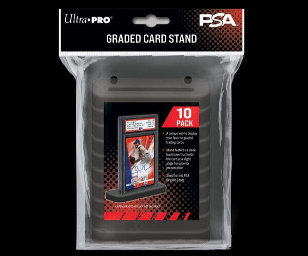Ultra Pro 2 Piece Small Card Holder Adjustable Stands 5 Pack Acrylic | eBay