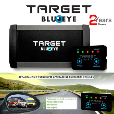 TARGET BLU EYE EMERGENCY VEHICLE AND TETRA RADIO DETECTOR / EARLY ...