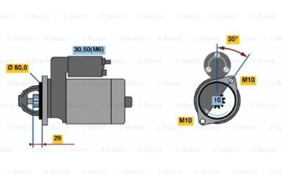 Starter Motor 0001115006 -Genuine Bosch | eBay Australia