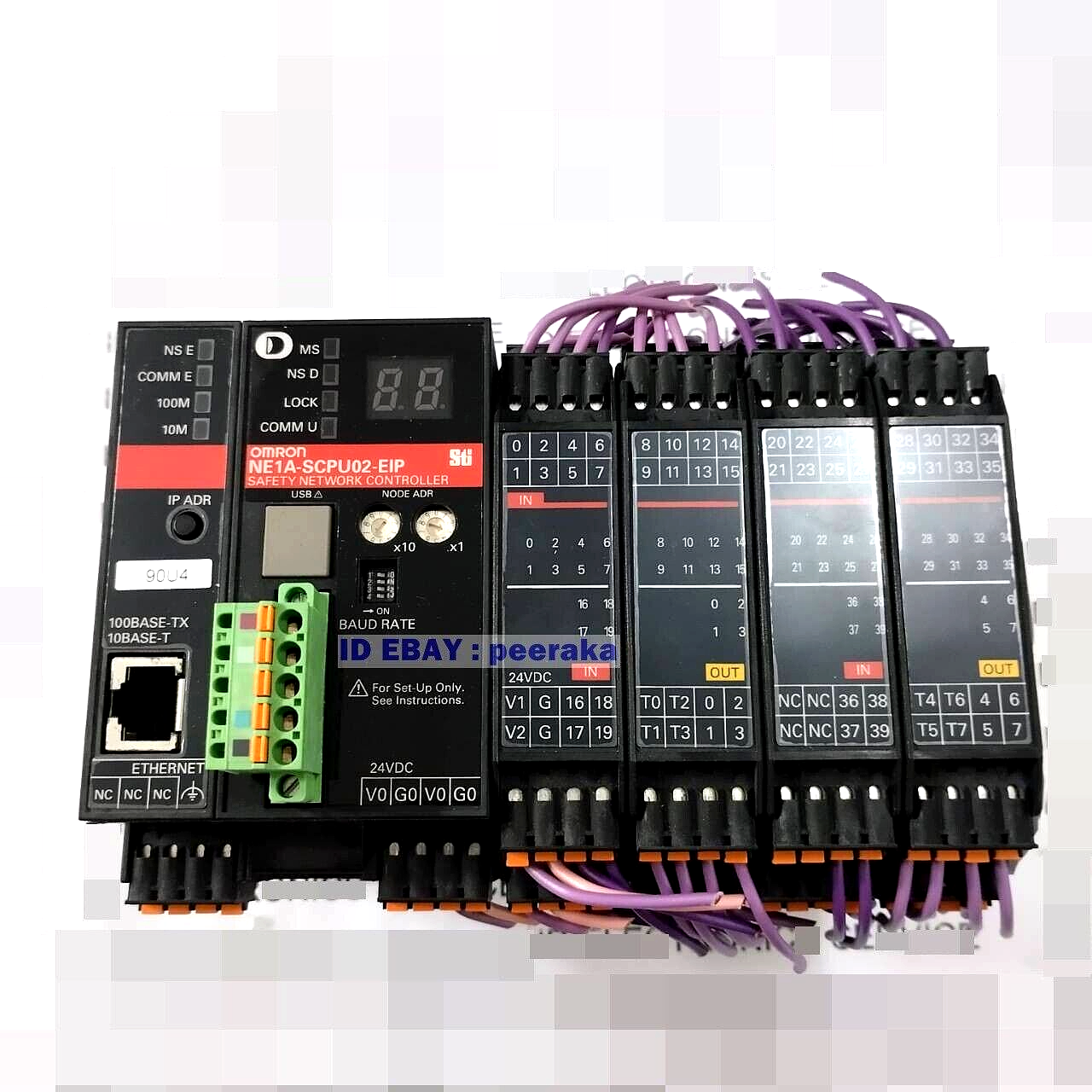 NE1A-SCPU02-EIP OMRON Safety Network Controller, Free Fast Ship | eBay