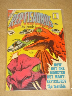 REPTISAURUS #3 FN+ (6.5) CHARLTON COMICS JANUARY 1962 COVER A | eBay