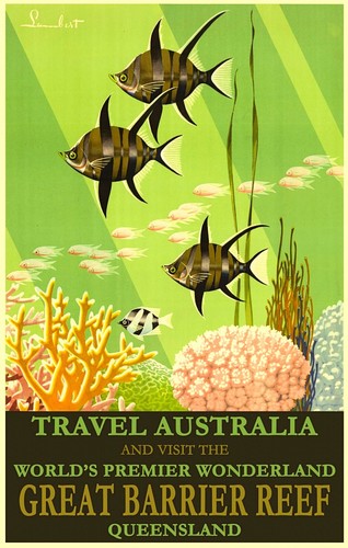 AUSTRALIA TRAVEL POSTER *2X3 FRIDGE MAGNET* TRIP WORLD VACATION VISIT ...