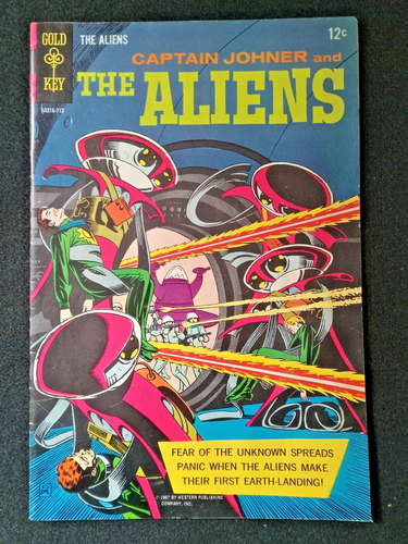 Gold Key Comics CAPTAIN JOHNER and The ALIENS #1 Nice Fine condition | eBay