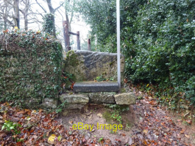 Photo 6x4 Stone Stile, the Knapp Brimscombe Entrance to a footpath that ...