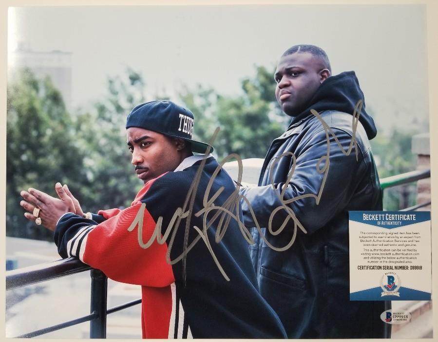 WAVVY JONES + MARCC ROSE Signed 11x14 UNSOLVED MURDERS TUPAC BIG ...