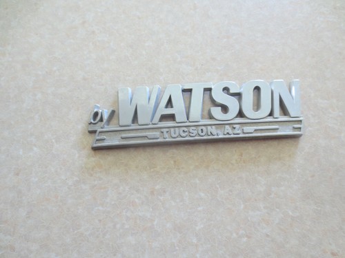 Watson Tucson Arizona dealership car badge / emblem - - - -- ---- | eBay