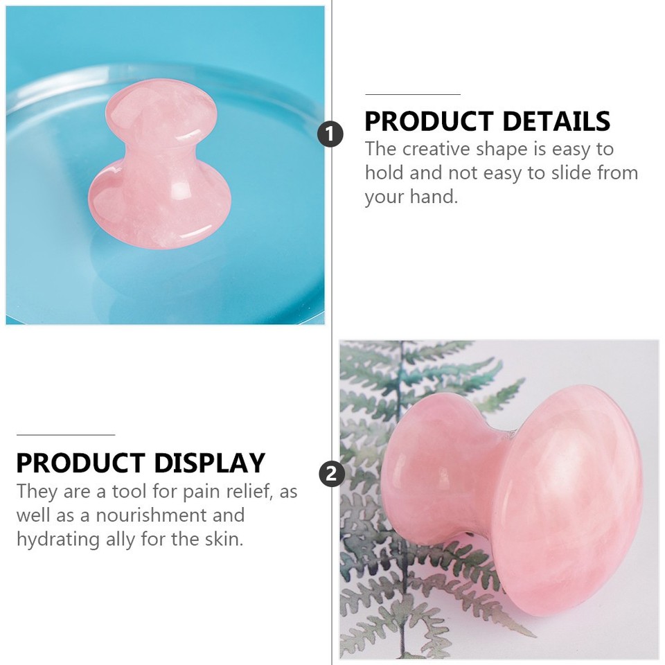 2 Pcs Massage Stone Facial Scraping Boards Crystal Stones Back ...