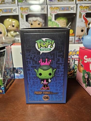 Funko Pop Digital Freddy As Beast Boy #136 Teen Titans Go Royalty LE ...