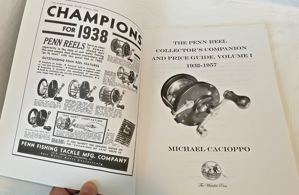 Book: "The Penn Reels Collector's Companion & Price Guide" By Michael ...