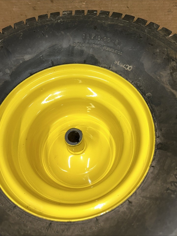 John Deere LA130 D130 D140 D150 LA145 Lawn Mower 20X10.00-8 Rear Tire ...