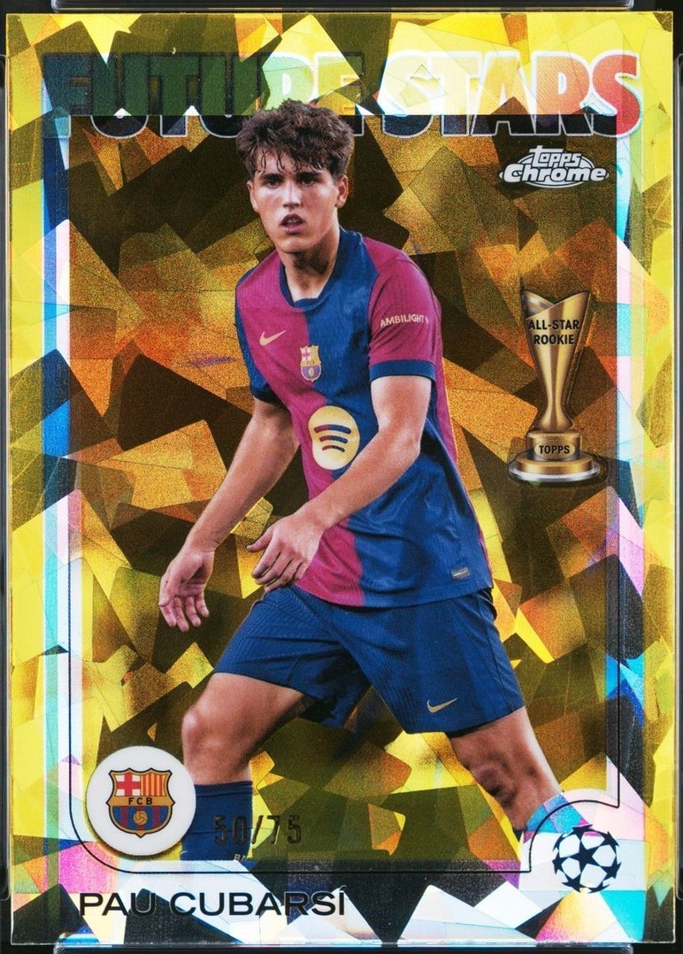 2024-25 Topps Chrome Uefa Club Competitions Sapphire Edition - Future ...