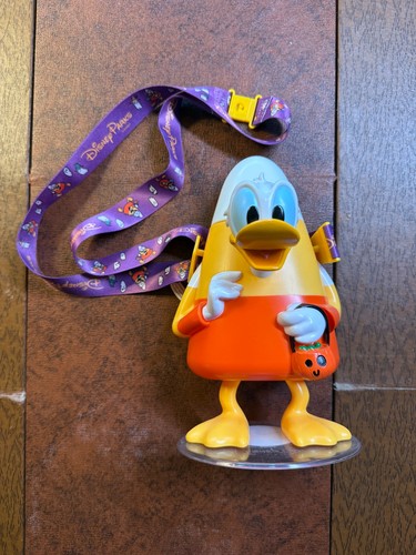 Disney Parks Halloween Donald Duck Candy Corn Sipper Cup With Lanyard ...