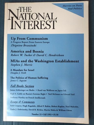 The National Interest (No. 33, 1993) | eBay