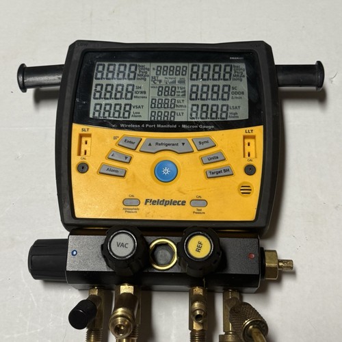 Fieldpiece SMAN460 4 Port Wireless Digital Manifold - Read | eBay